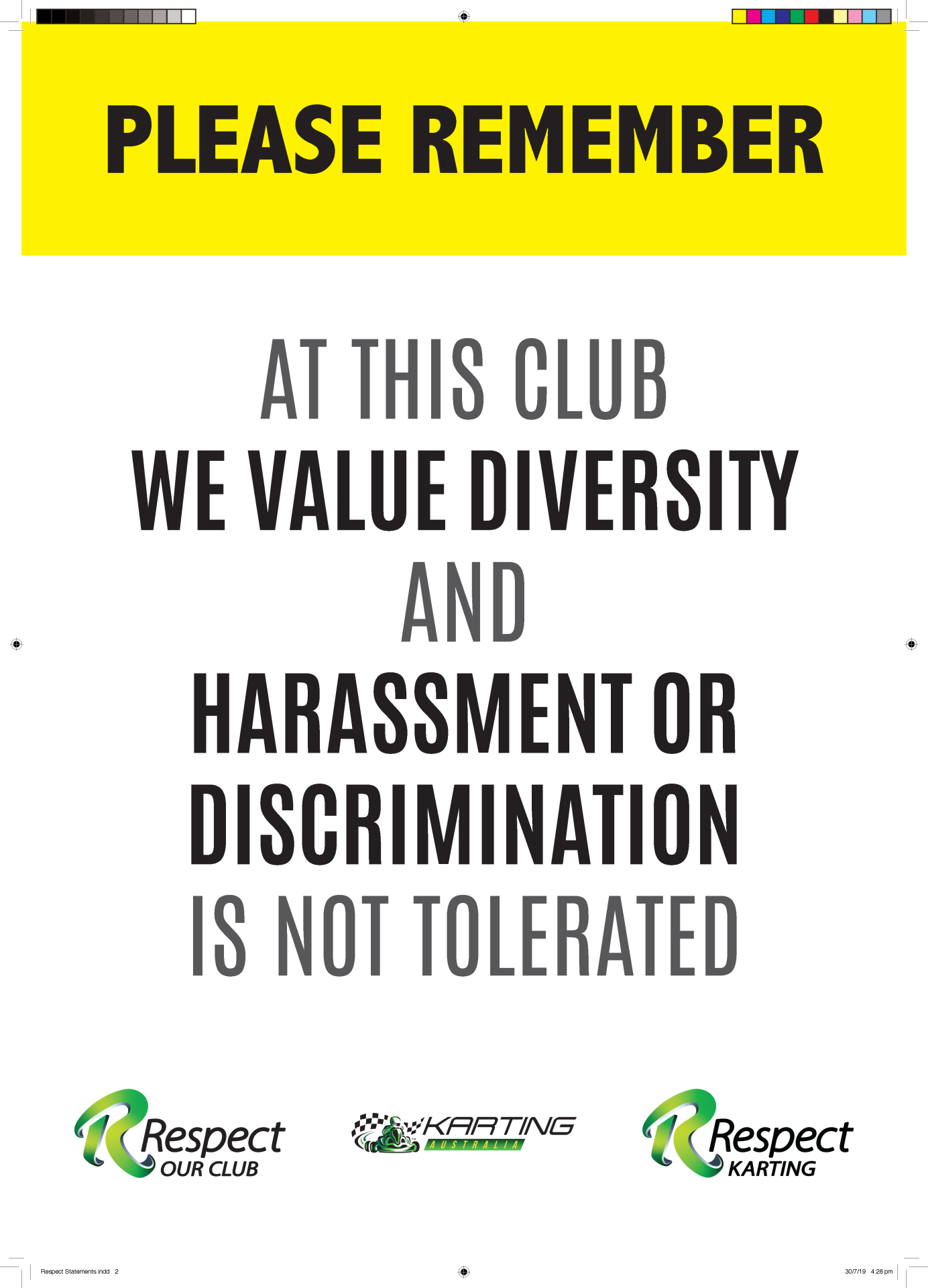 Respect Karting Resources - Karting Australia